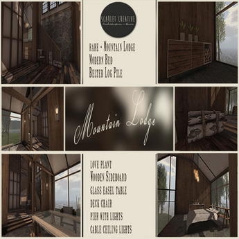 Second Life Marketplace - Scarlet Creative Mountain Lodge Boxed Mod and ...